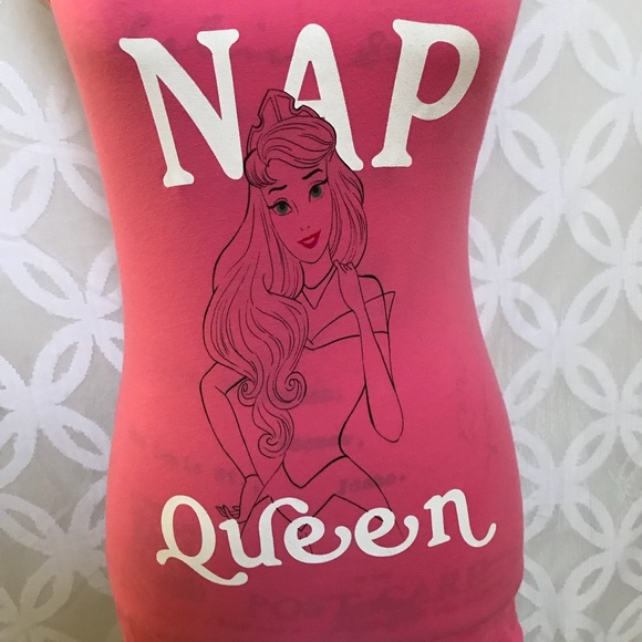 Disney | Tops | Disney Princess Sleeping Beauty Nap Queen Tank Top ...
